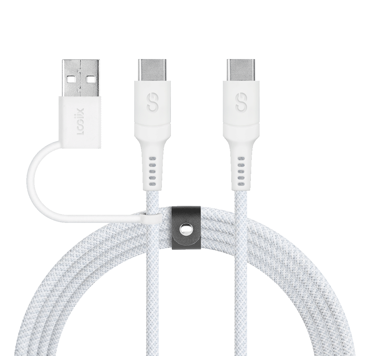 2-in-1 Multicable (USB-A to USB-C and USB Type-C) – LOGiiX