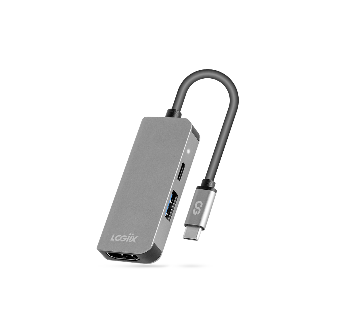 LOGiiX USB Type-C to 3-in-1 Multiport Hub
