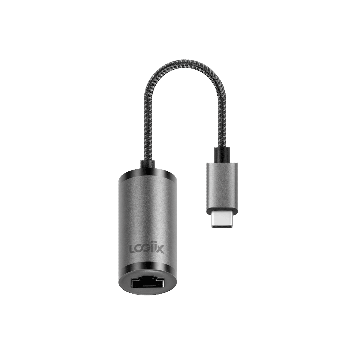 LOGiiX USB-C to 1Gbit Braided Ethernet Adapter