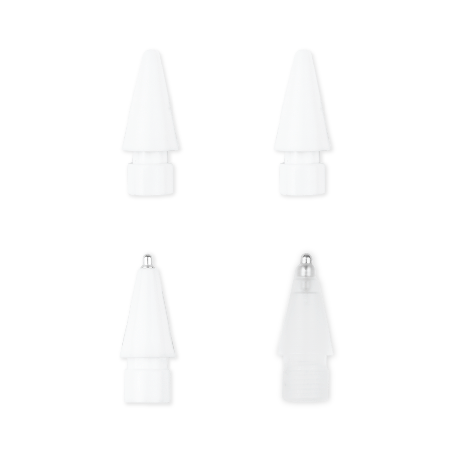 LOGiiX Pencil Replacement tips for Apple Pencil (Gen 1, Gen 2, USB-C)
