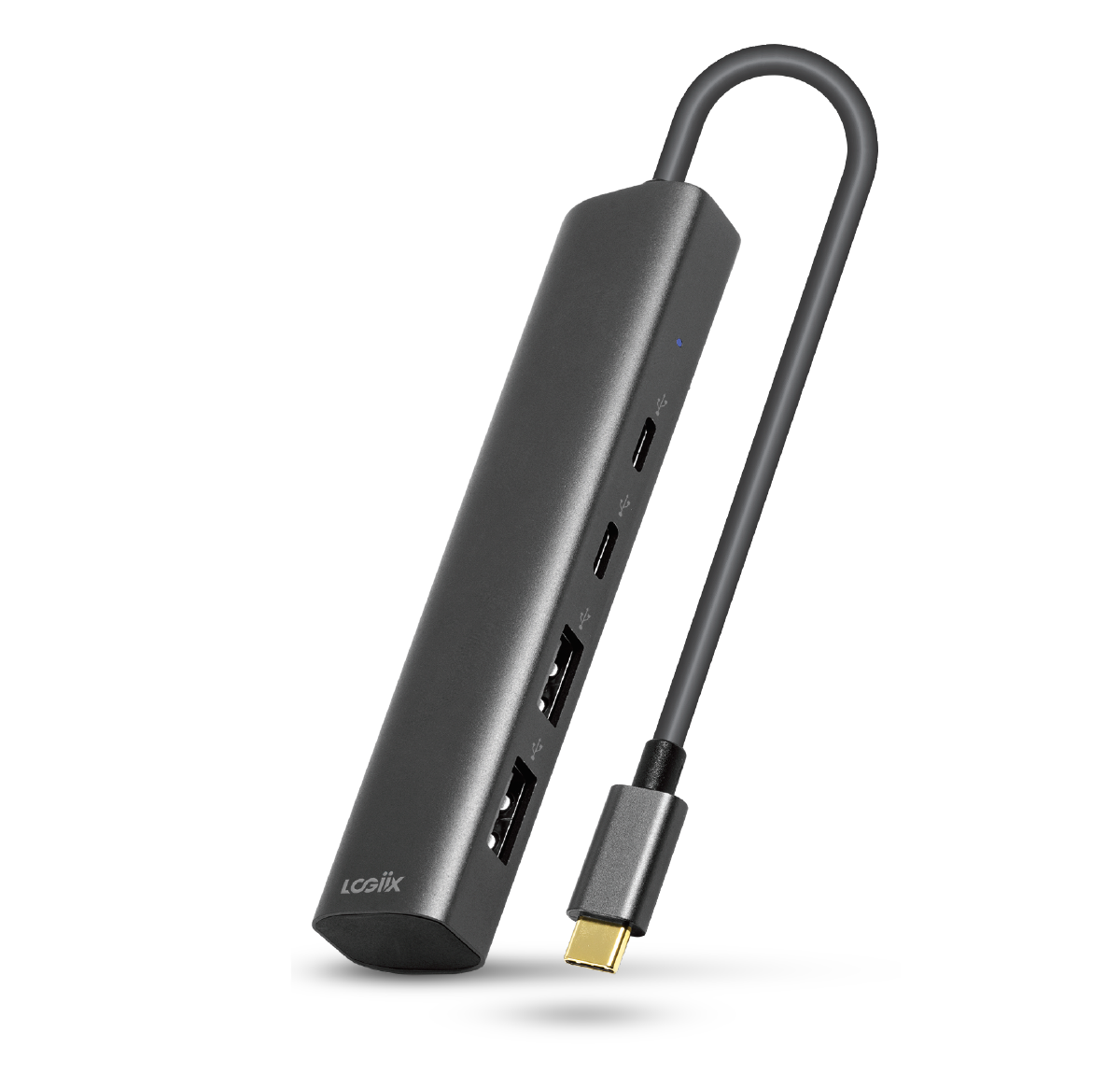 LOGiiX USB Type-C to Multiport Slim Hub