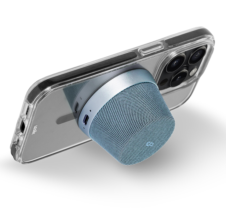 LOGiiX Blue Piston MINI Ultra Portable Compact Bluetooth Speaker