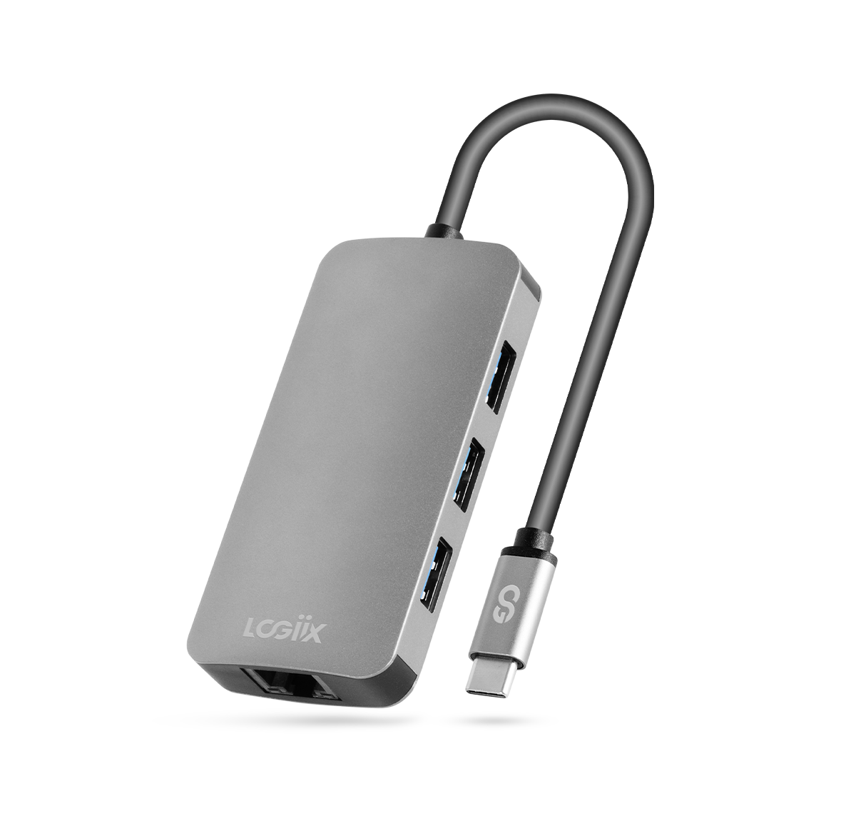 LOGiiX USB Type-C to 6-in-1 Multiport Hub