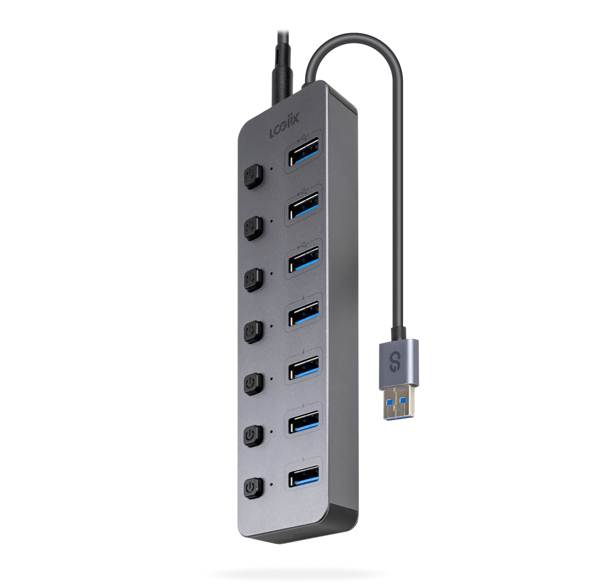 LOGiiX USB-A 7-Port Power Hub